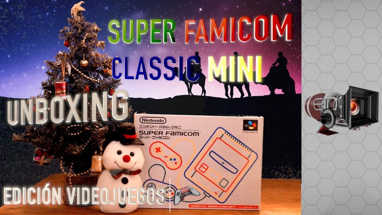 Unboxing Super Famicom Classic Mini - YouTube