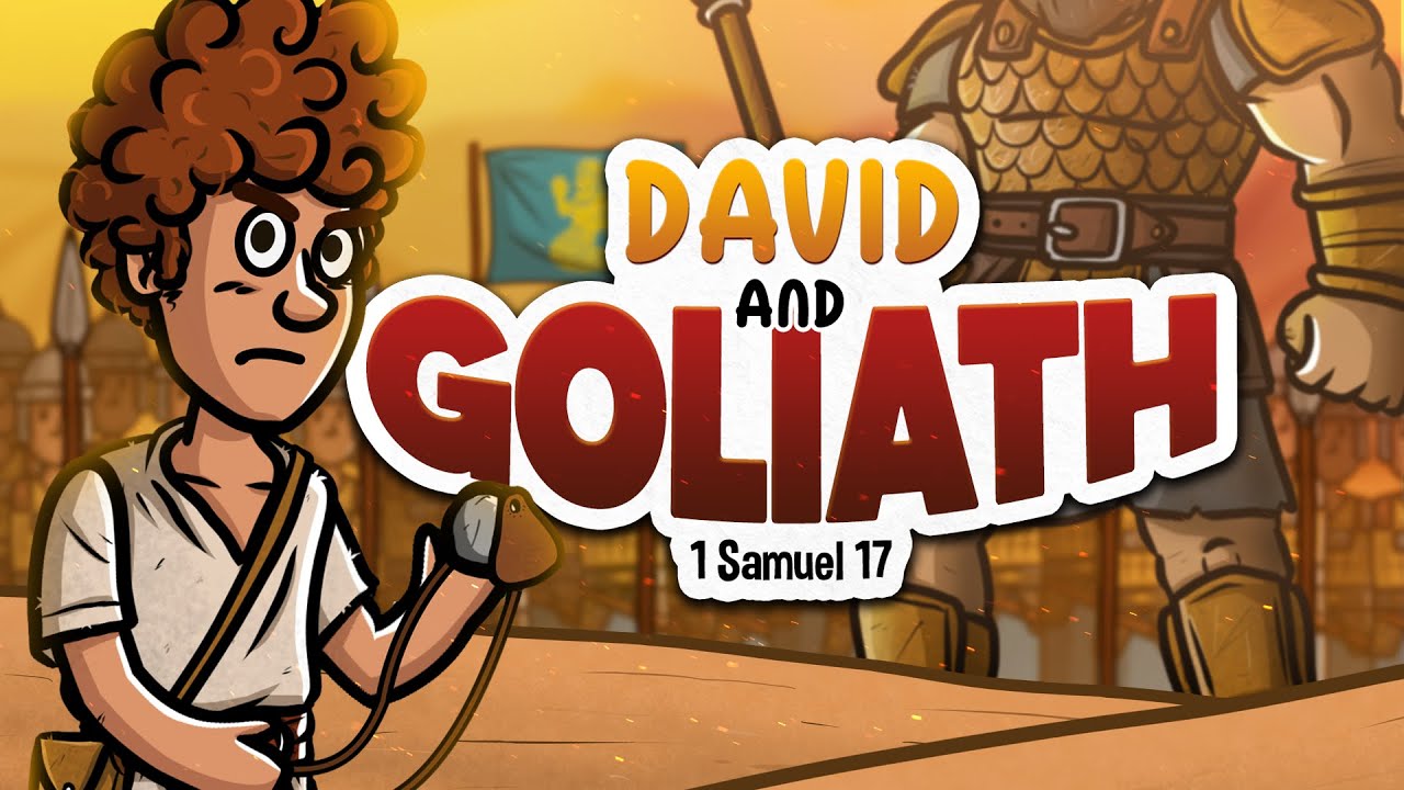 David and Goliath ⚔️🪨 | The battle against the Giant | Animated Bible ...