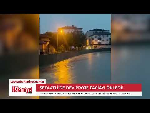 Şefaatli Belediye Başkanı Bozkurt: Dere Islahı Projesi İlçede Büyük Taşkınları Önledi!