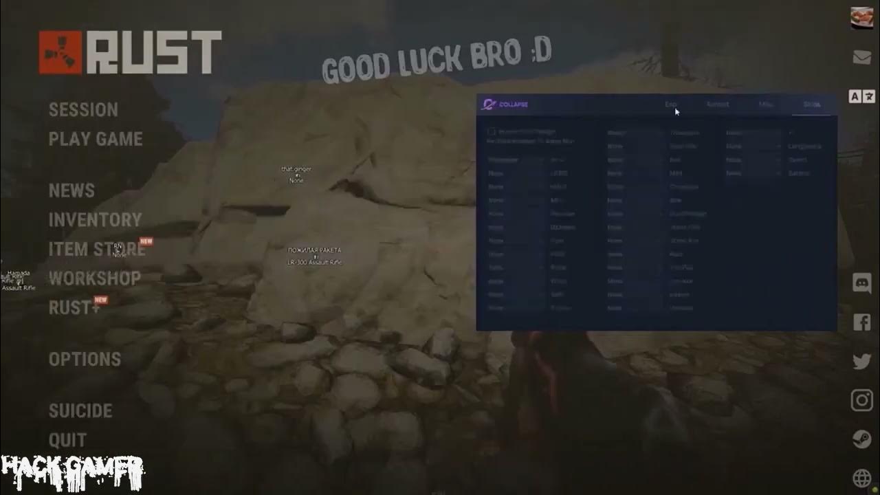 RUST HACKS|RUST CHEATS FREE DOWNLOAD|AIMBOT & ESP|UNDETECTED - YouTube