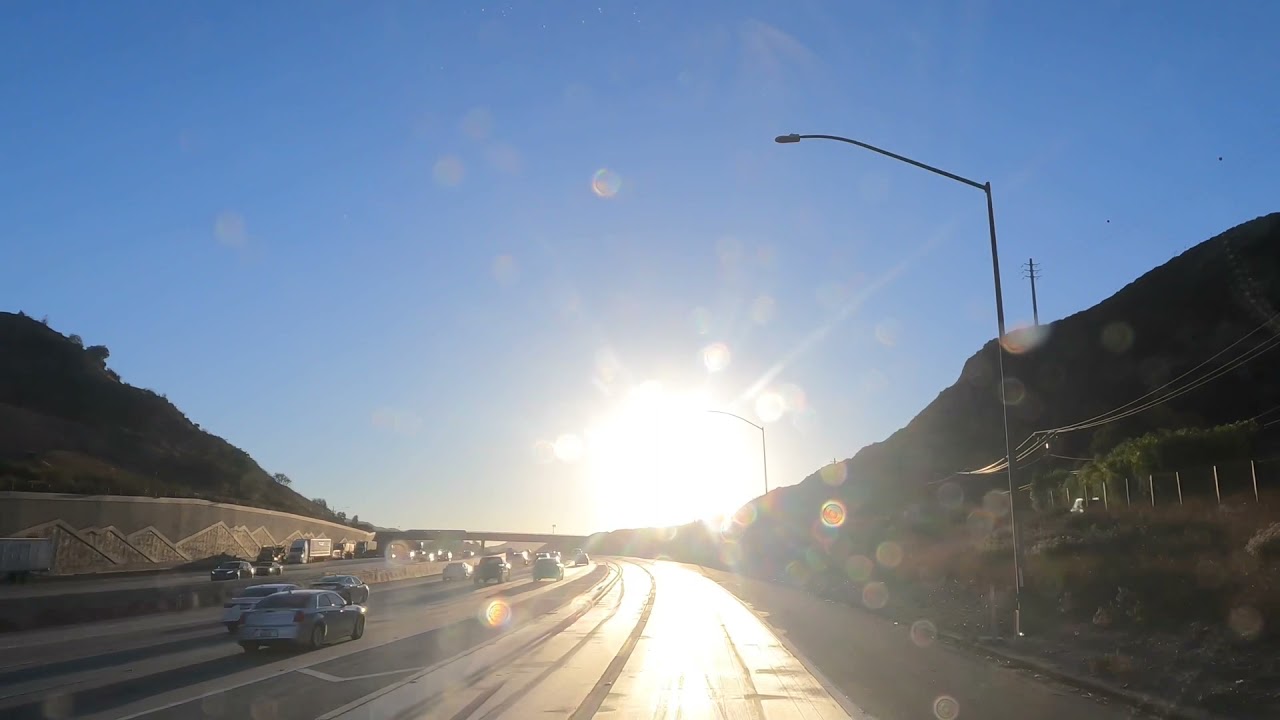 Tejon Pass, California - Time Lapse - YouTube