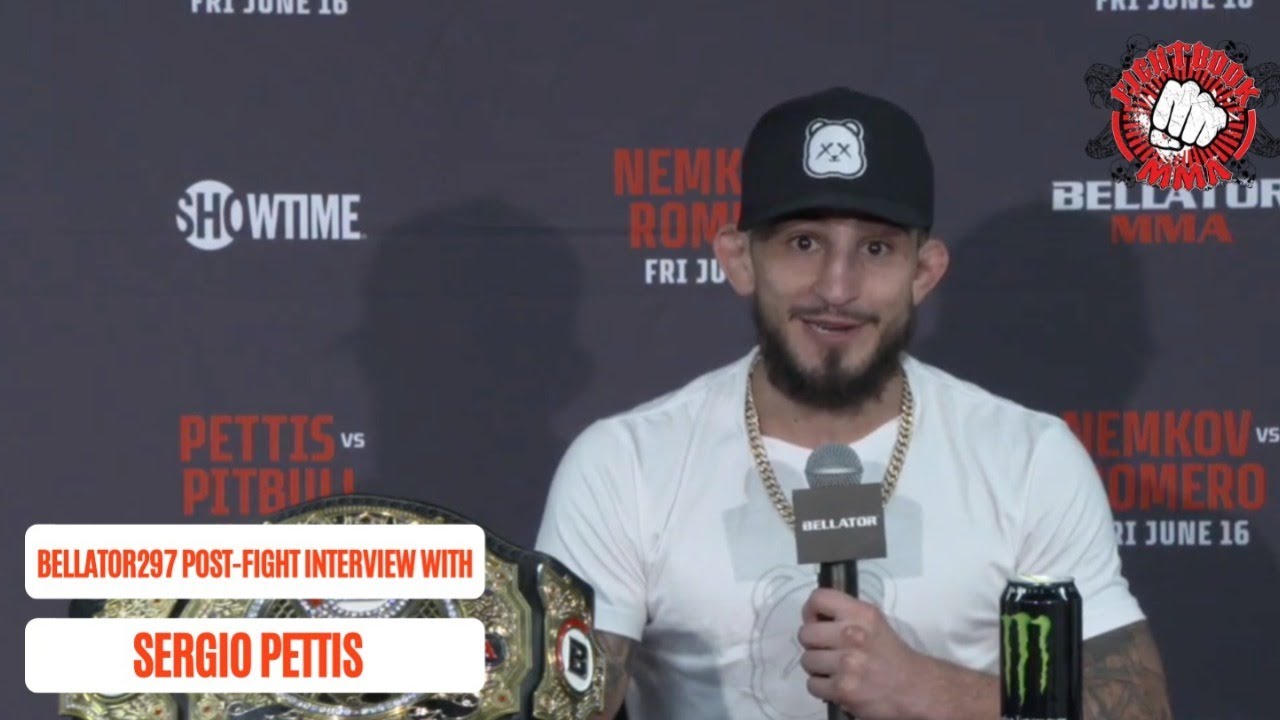 BELLATOR 297 Post-Fight Interview With Sergio Pettis | FightbookMMA ...