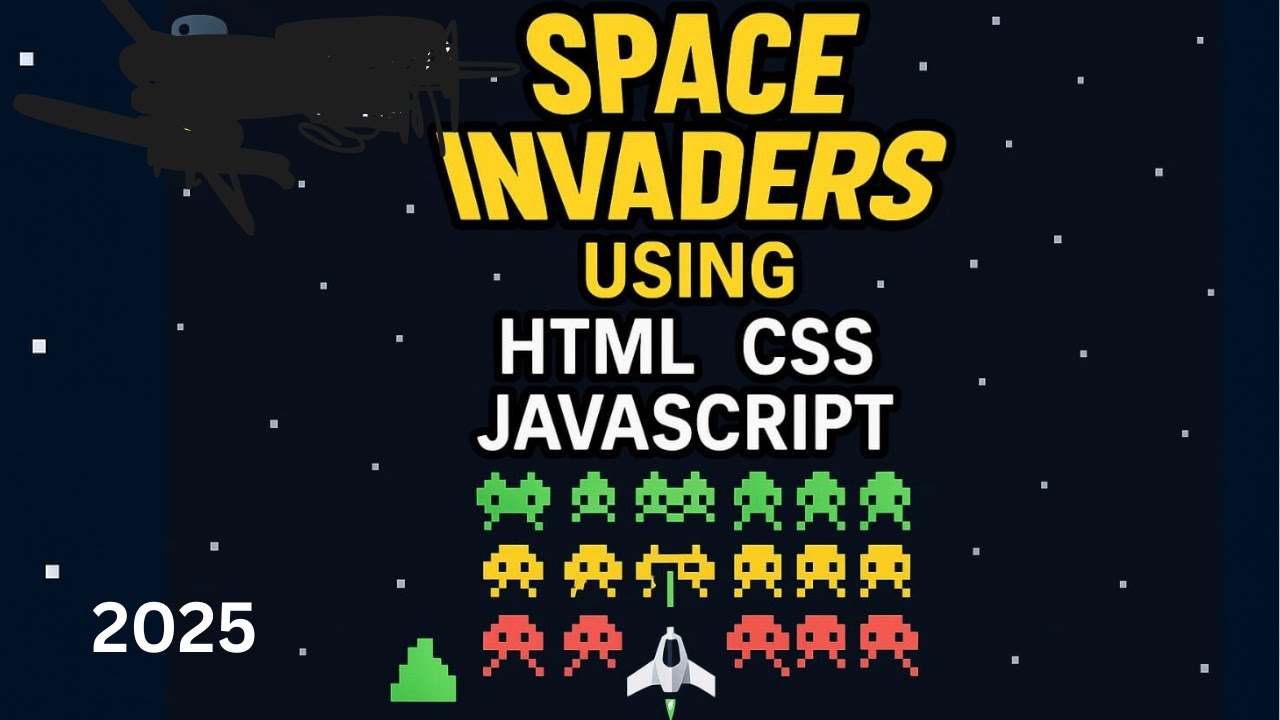 Space Invaders Clone Using Html Css And Javascript 2025 Youtube