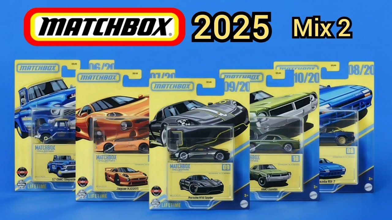 Matchbox 2025 Collectors Set Mix 2 - YouTube