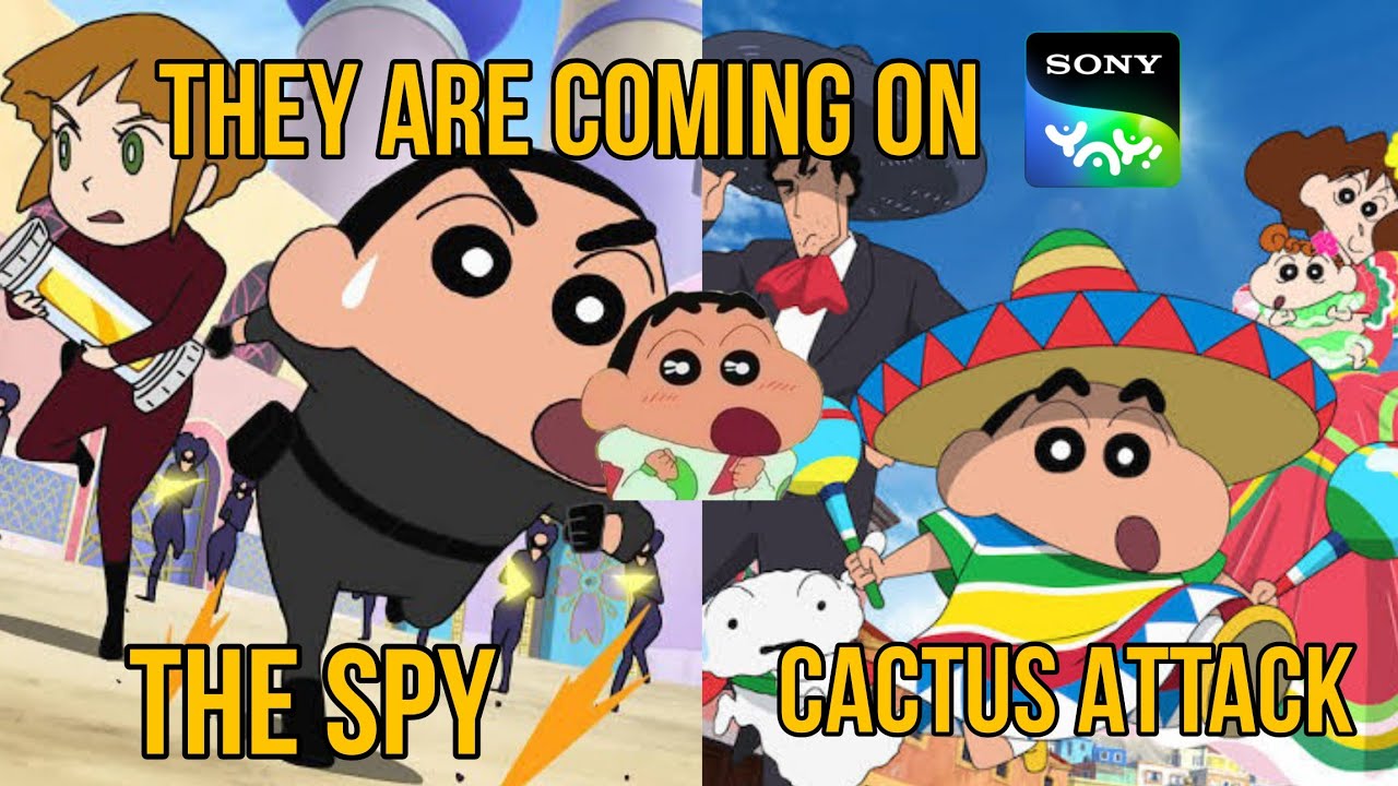 Shinchan The Spy & Kaanta Laaga On Sony YAY?! | Sony YAY Re-dub | Sony ...