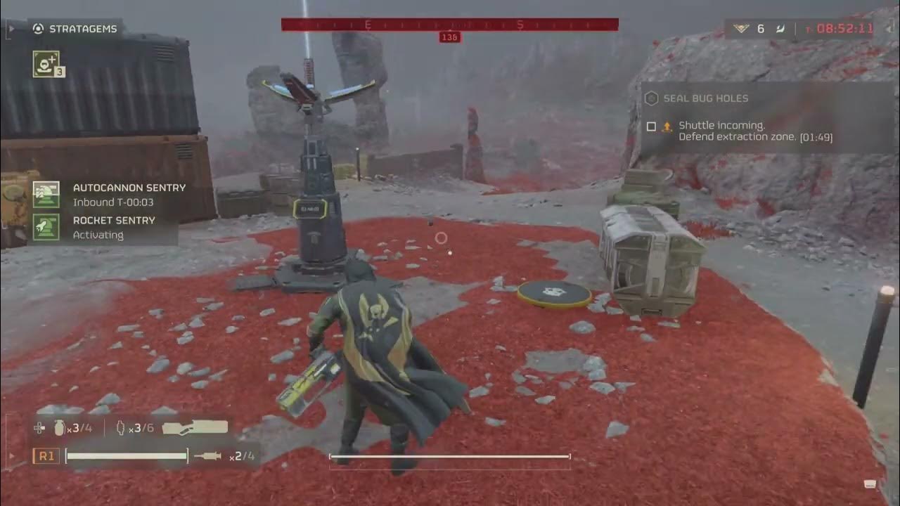 HELLDIVERS 2 Gone in 360 seconds solo - YouTube