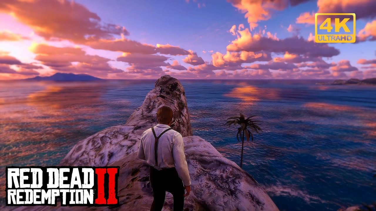 RED DEAD REDEMPTION 2 ~ IMMENSE NATURE LANDSCAPES |20 SCENE| 4K⁶⁰FPS ...