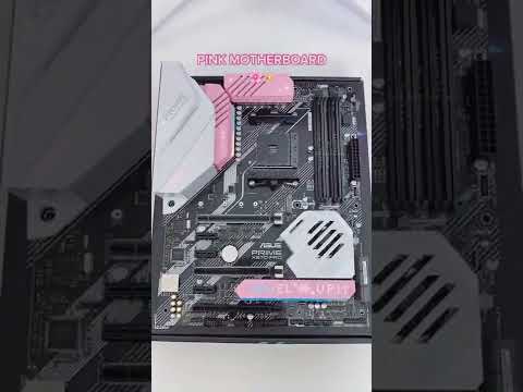 I MADE A PINK MOTHERBOARD!!! - YouTube