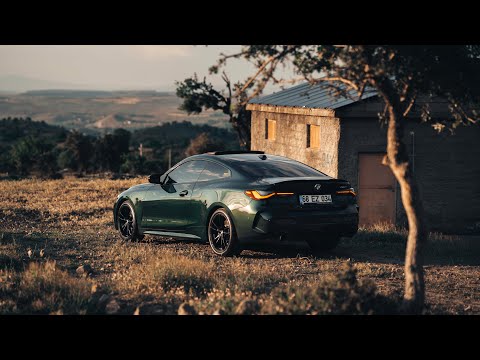 BMW 4 GREEN COUPE FOREST DAY