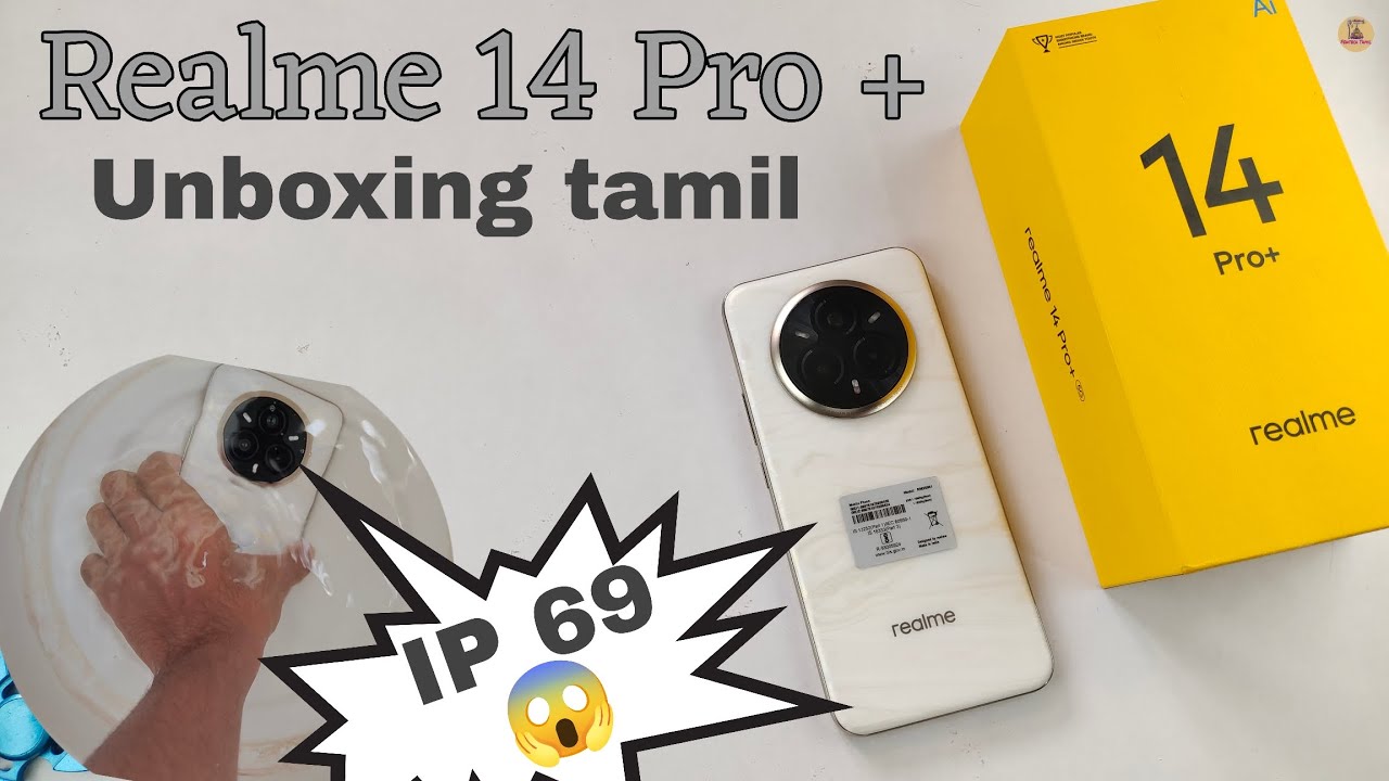 Realme 14 Pro plus Unboxing tamil//Quad Curved display, IP69, 3840Hz PWM Technology//Few Tech ...