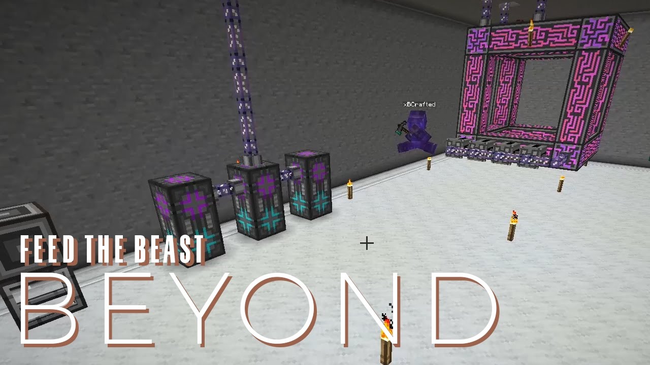 FTB Beyond w/ xB - PROCESSING MACHINES [E23] (Modded Minecraft) - YouTube
