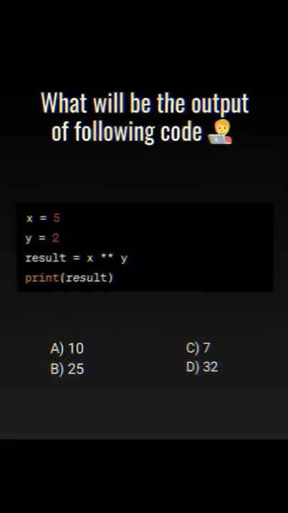 Guess the Output🔥 #coding #shorts - YouTube