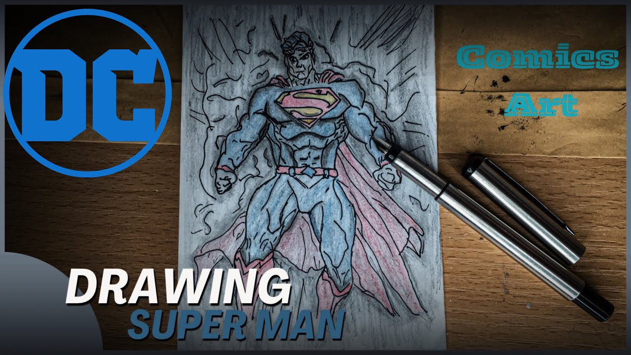 Dc comics art | best comic drawing by artrev | learn to draw comics art ...