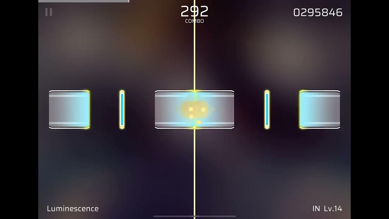 Phigros Chapter 8 - （Hidden Song #4）Luminescence （IN Lv.14）First Try AP - YouTube