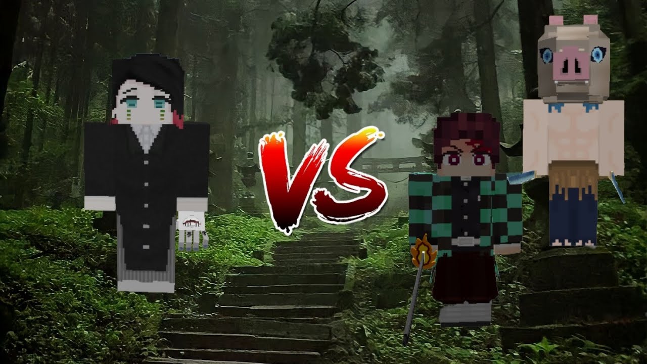 Enmu VS Tanjiro and Inosuke - YouTube