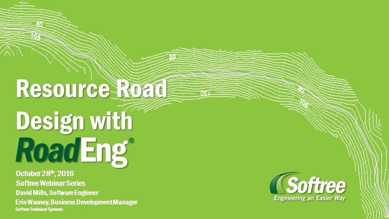 Intro to Resource Road Design with P-Line Survey Data - YouTube