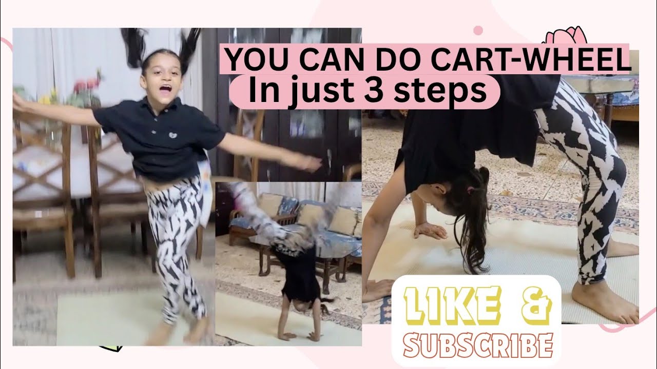 Cartwheel made super easy by these tricks - YouTube