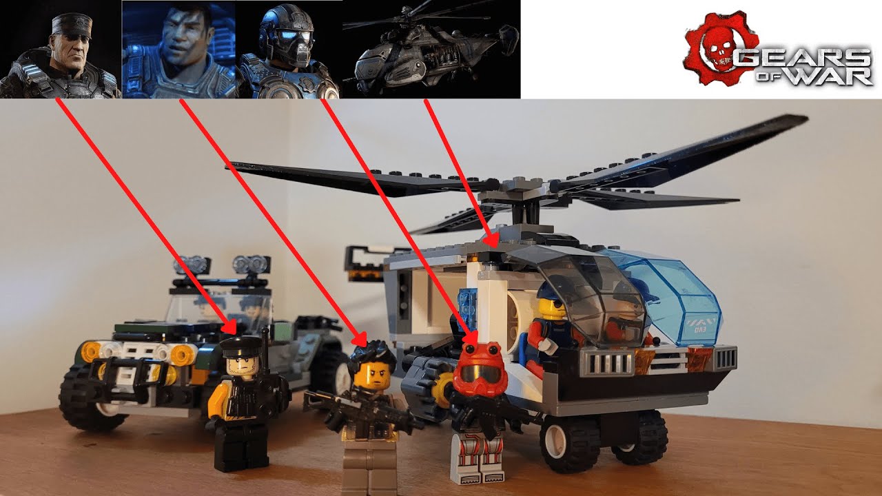 Gears of War Pendulum wars - Lego Version - YouTube