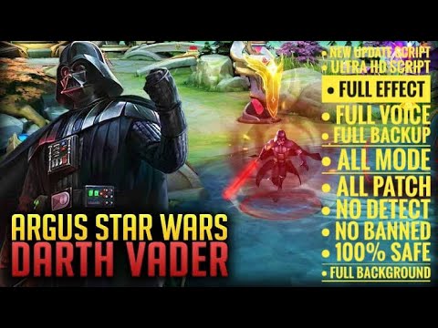 Script Skin Argus Star Wars Darth Vader (No Password Work All Patch ...