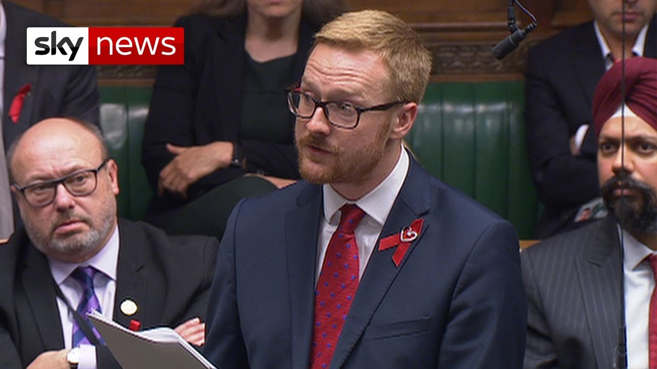 MP Lloyd Russell-Moyle reveals that he is HIV positive - YouTube