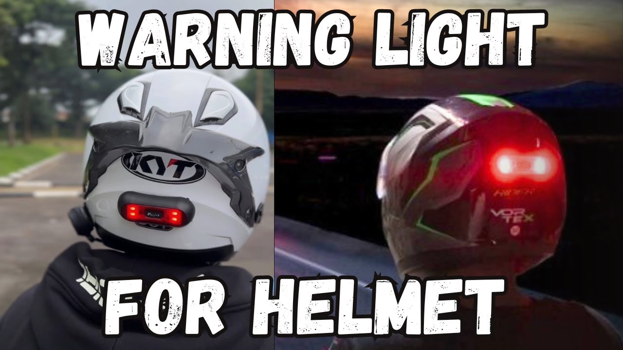 TAMBAH KEREN PASANG LAMPU LED DI HELM ! - YouTube