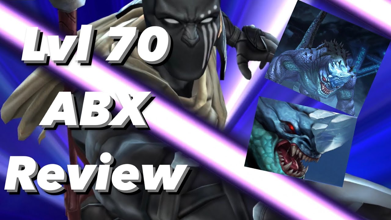Lvl 70 Black Panther ABX Review - Marvel Future Fight - YouTube