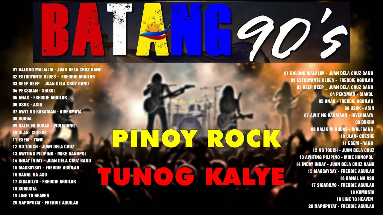 Best Pinoy Rock Band - Batang 90's Tunog Kalye 💖Juan Dela Cruz Band ...