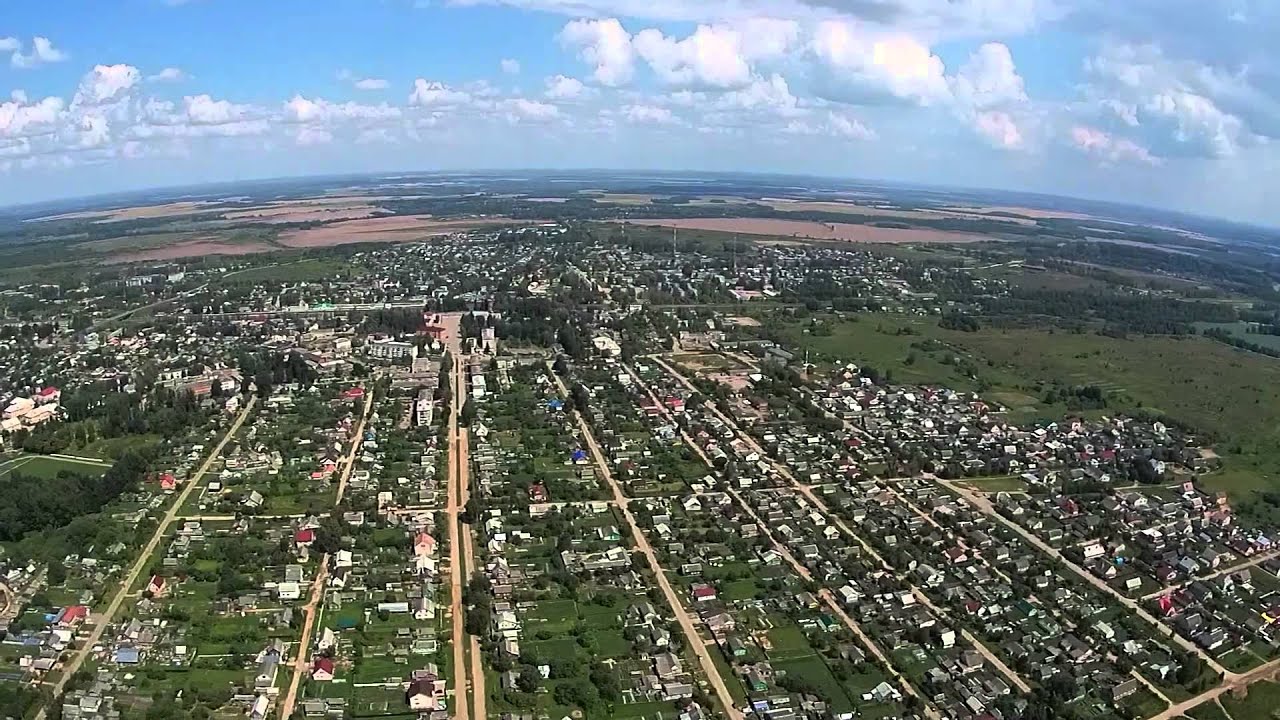 pochinok-city aerial perspective - YouTube