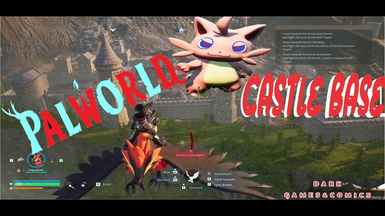 How to build a Palworld Castle Base 🏰 - YouTube
