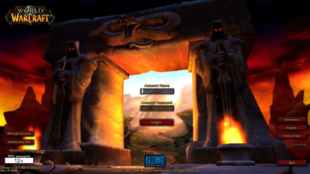 World of Warcraft ~ Main Menu Theme Ambience (1 hour) - YouTube