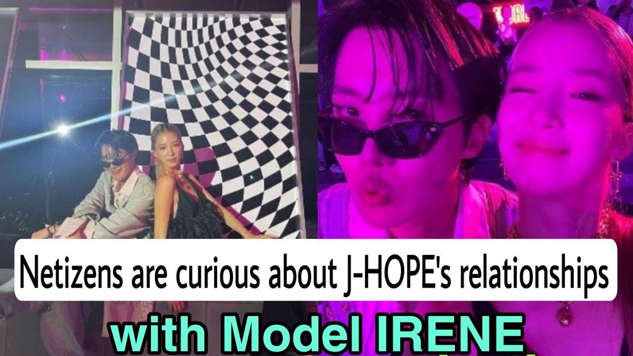 Breaking! netizens are curious about J-HOPE's relationship with Model ...
