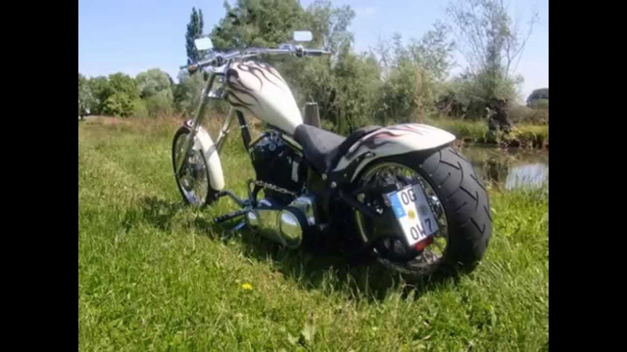 Harley Davidson Highneck Chopper - YouTube