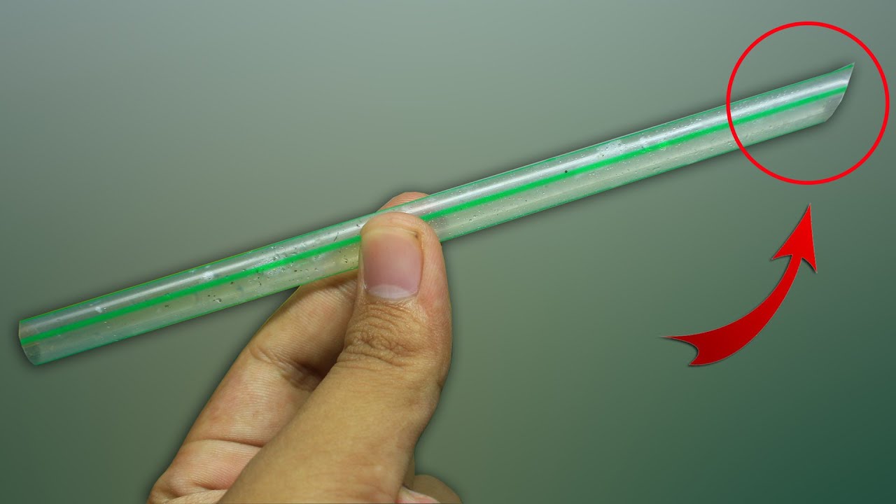 3 DIY Projects With Drinking Straws - YouTube