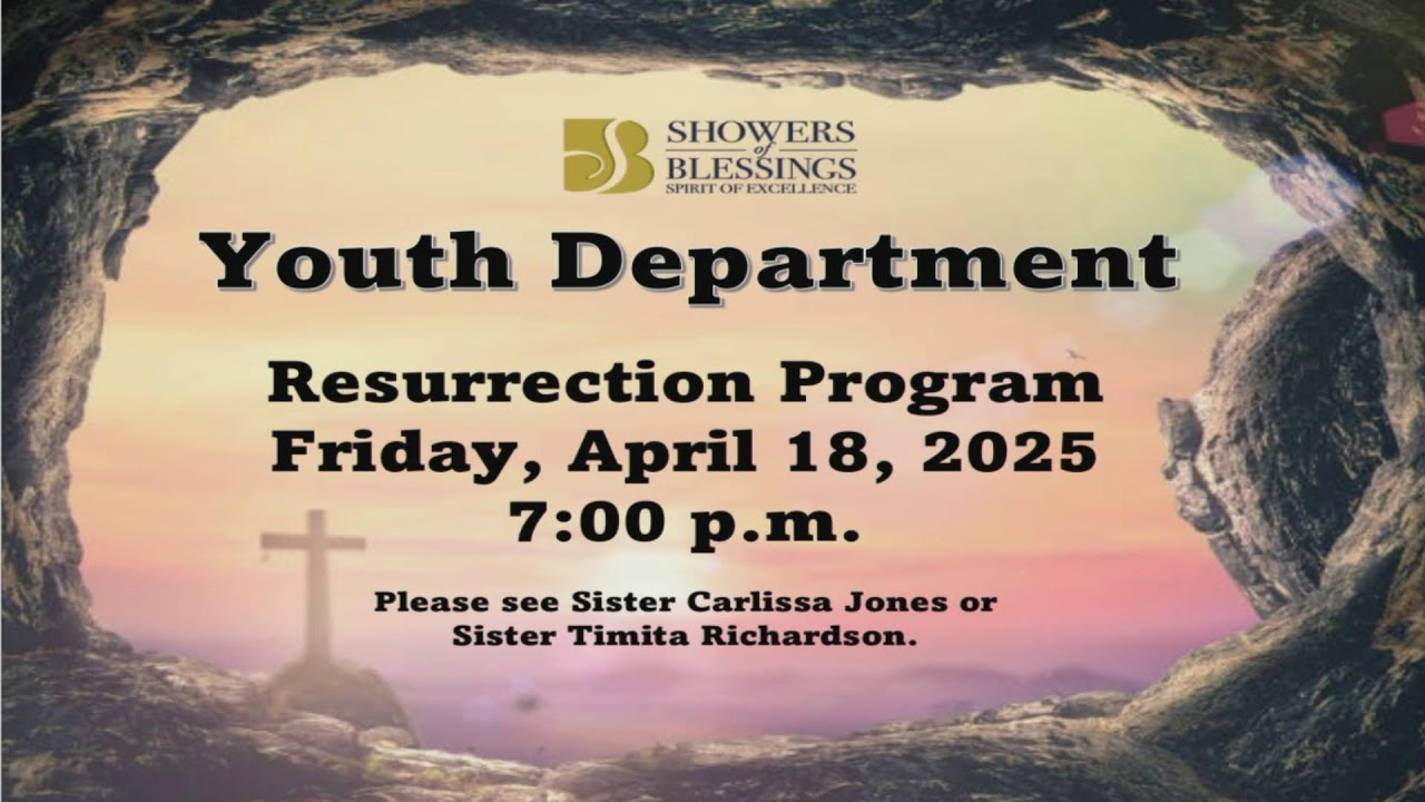 YOUTH DEPARTMENT RESURRECTION PROGRAM - YouTube