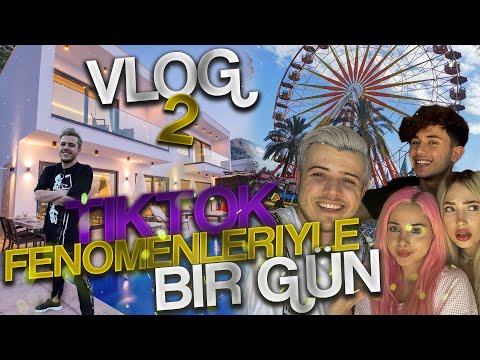 TİKTOK FENOMENLERİYLE 1 GÜN ! ( EĞLENCELİ VLOG )