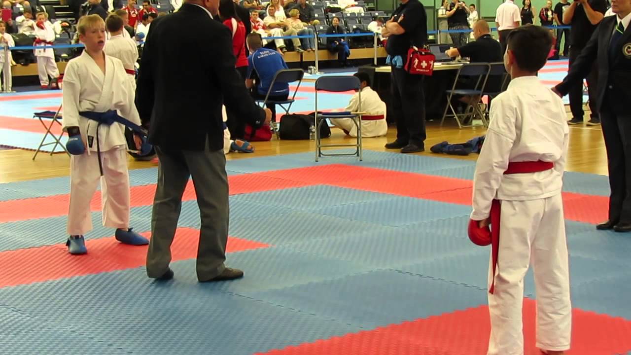 Anthony's second karate fight at Central England Karate Tournament July ...