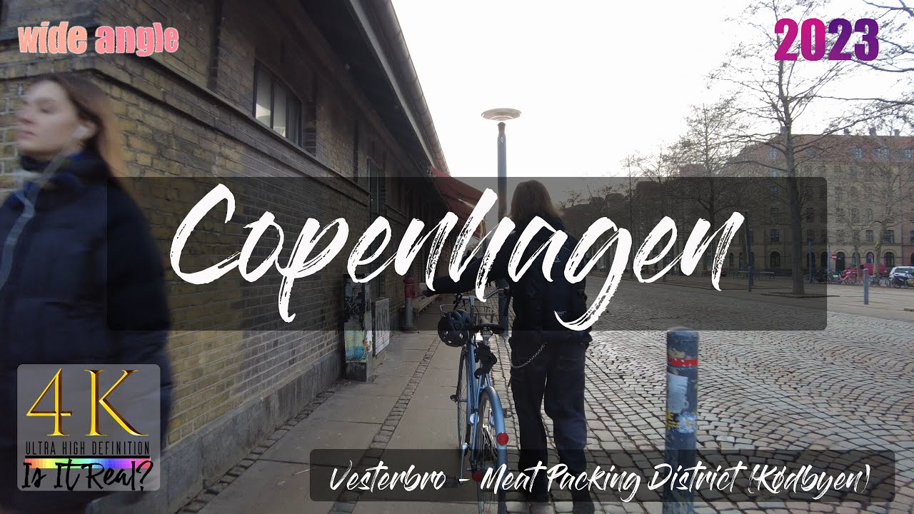 Copenhagen, Denmark | Kødbyen| Meat Packing District | Daytime Saturday ...
