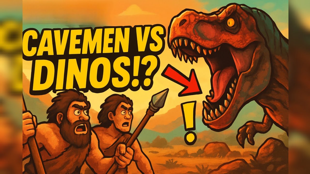Epic Multiplayer Cavemen Survival – Dino Attacks & Wild Battles! - YouTube
