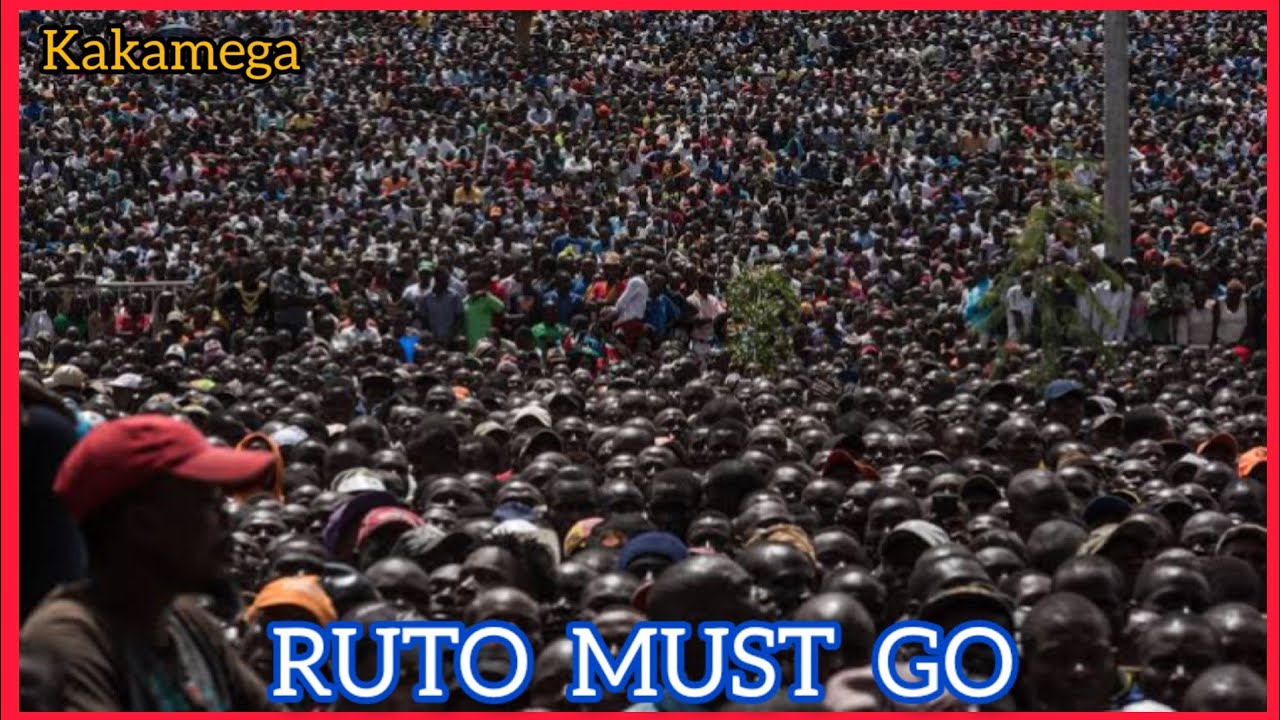 CURRENT SITUATION IN KAKAMEGA A HEAD OF RAILA RALLY TODAY | AZIMIO ...