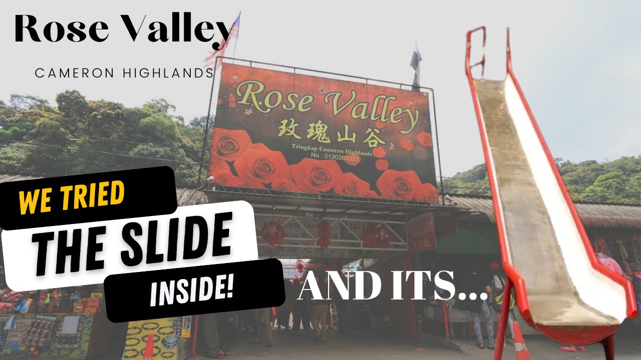 A Hidden Slide In A Garden - Rose Valley Cameron Highlands Malaysia | A ...