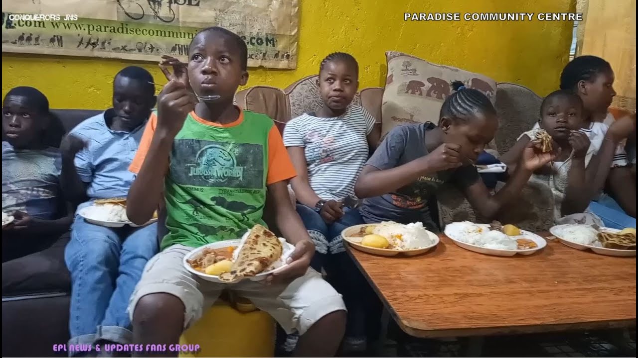 Charity work at Paradise Community Center Children's Home in Kibra by ...