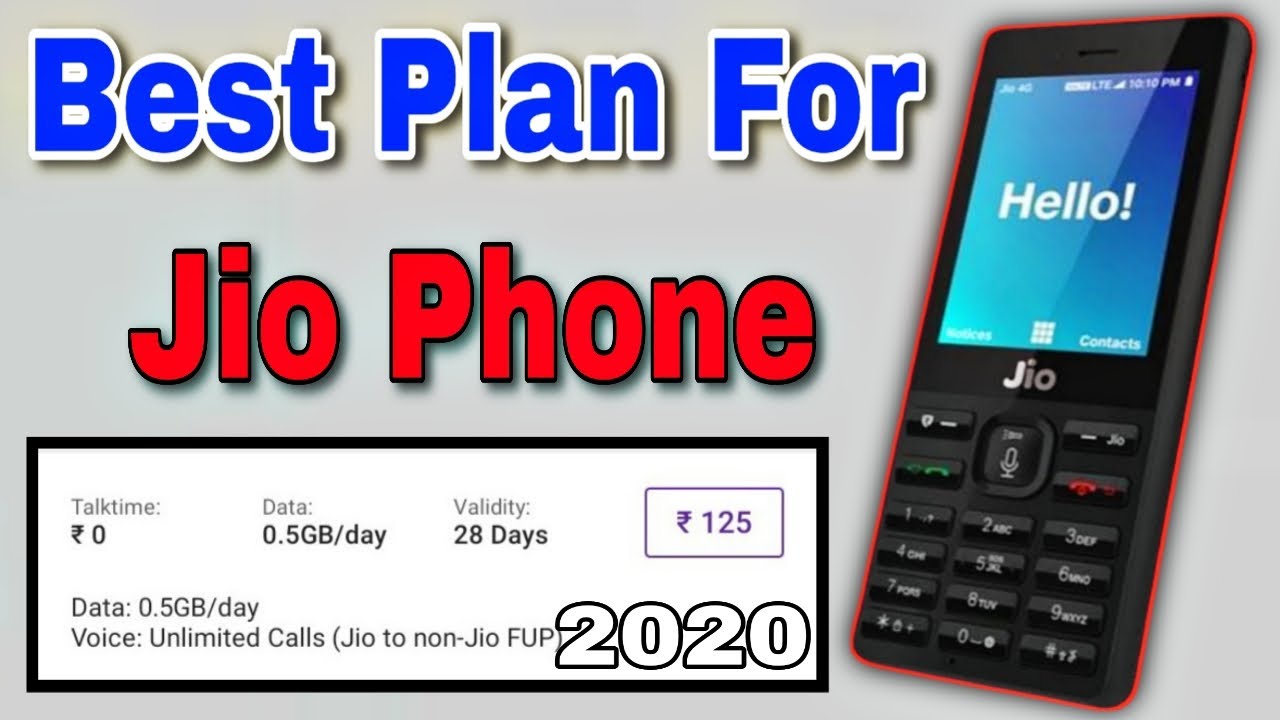 jio phone recharge plans 2020 - YouTube