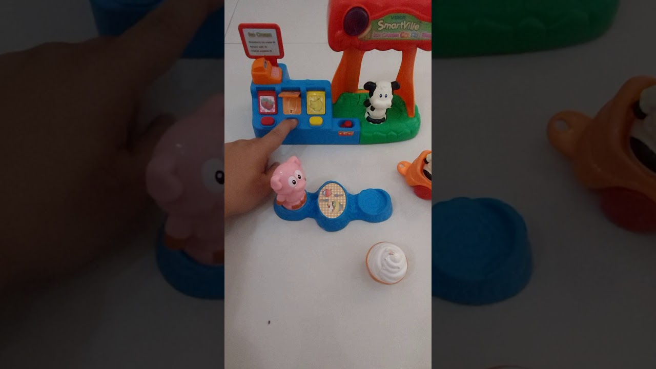 Vtech Smartville Ice Cream Color Shop - YouTube