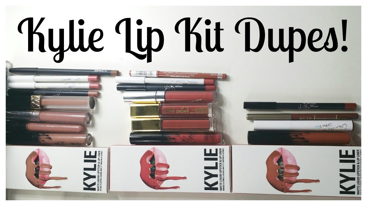 Kylie Lip Kit Dupes And Review ♡ Mailboo ♡ Ginger ♡ Kristen