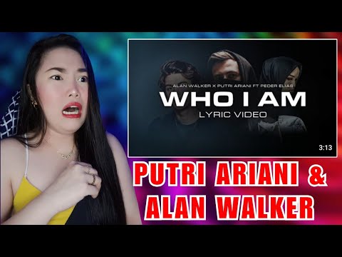 WOW | Alan Walker & Putri Ariani - Who I Am (Lyric Video) [Ft. Peder Elias] REAKSI - YouTube