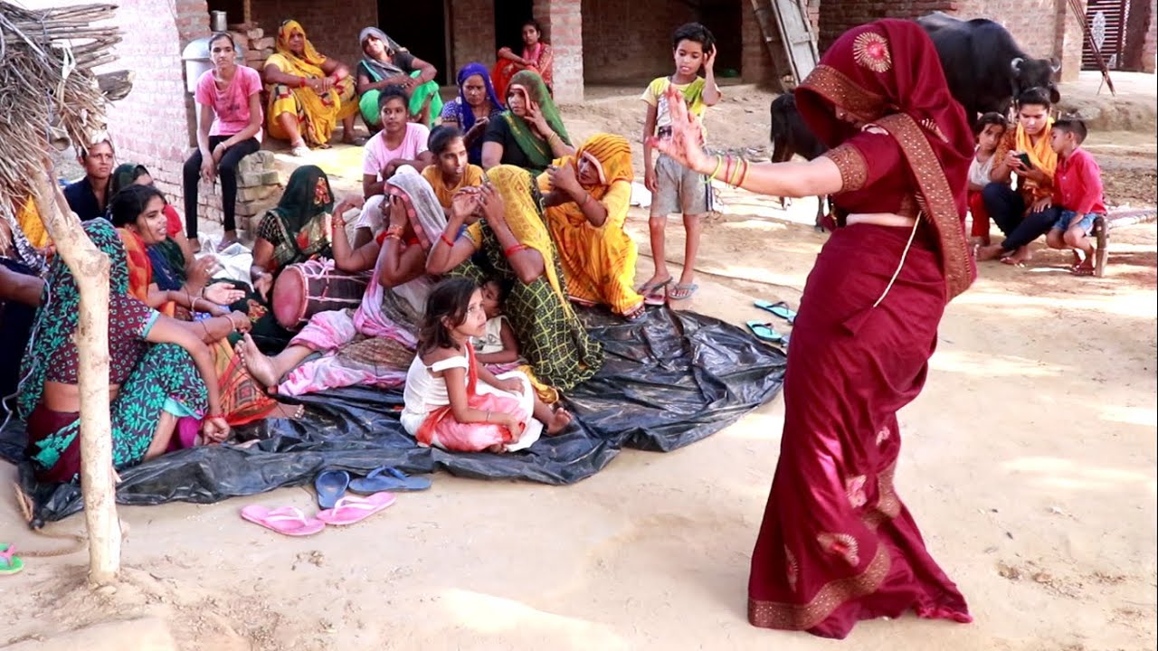 nach geet/जेठनियां पे लोन लैले राजा साइकिल बेचि बुलट लइले/देहाती संगीत ...