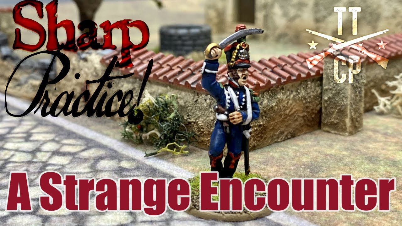 Tabletop CP: Sharp Practice Battle Report- A Strange Encounter - YouTube