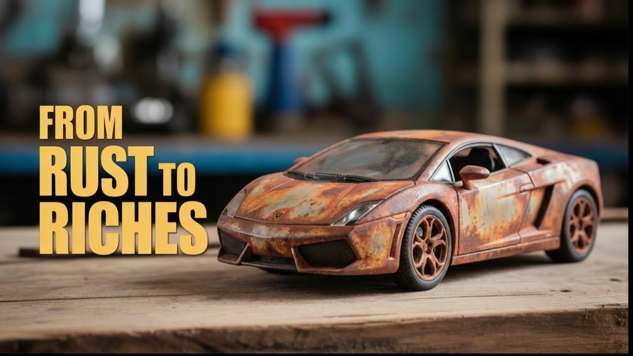 Rusty Toy Car Restoration | Satisfying Transformation 🔥 - YouTube