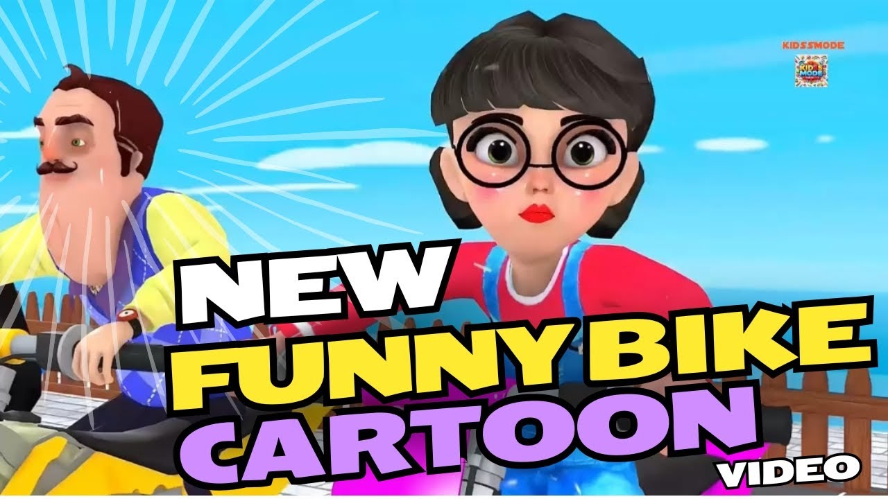 Viral Bike Cartoon: The Funniest Ride Ever!"Kid's Favorite Bike Cartoon ...