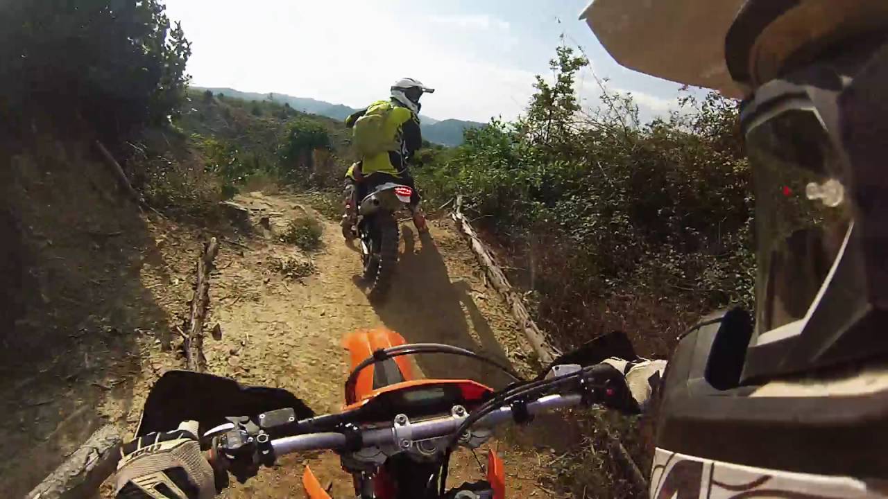 how to ride steep descent on enduro bike - YouTube